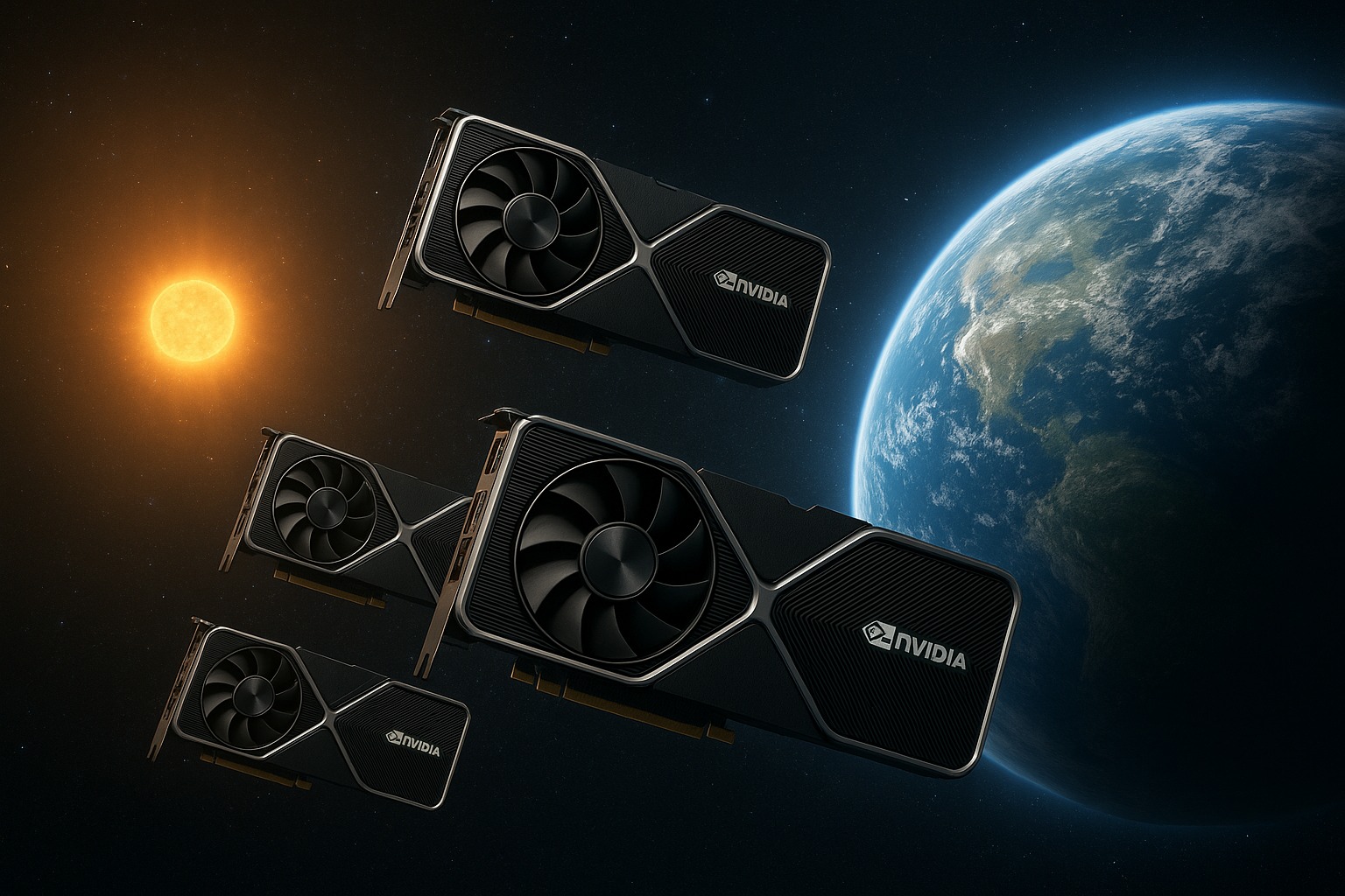 Az Nvidia hivatalosan is GPU-kat lő ki az űrbe - De minek?!